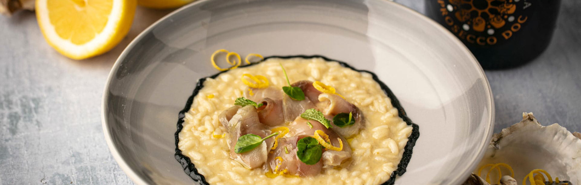 Prosecco DOC risotto with oysters and smoked mackerel | Consorzio ...